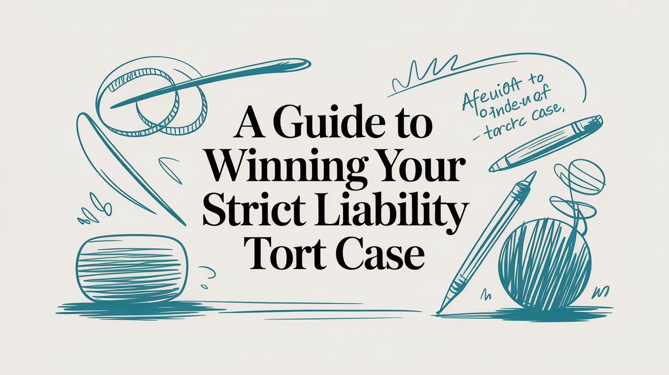 A Guide to Winning Your Strict Liability Tort Case